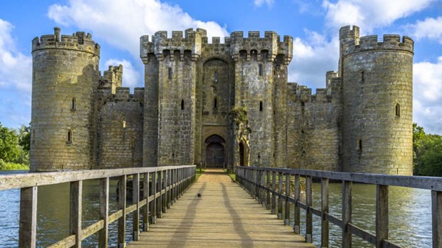 A rota interativa dos castelos medievais da Inglaterra