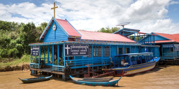 The floating church