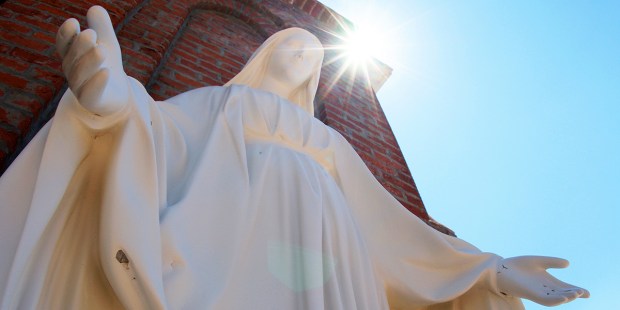 Santa Maria, mãe de Deus e nossa