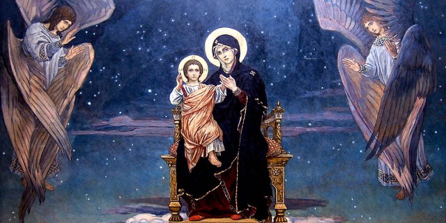 Poema-prece a Maria: “Querida Senhora vestida de azul, ensina-me a rezar…”