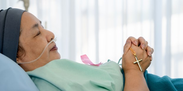 Oração pelos enfermos, invocando as curas milagrosas de Jesus