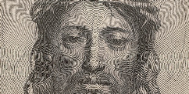 Uma impressionante Santa Face de Cristo
