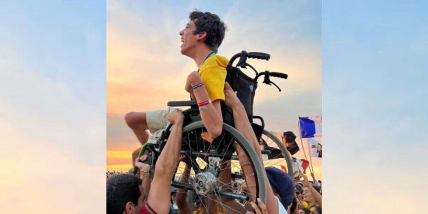 A foto deste jovem brasileiro é, sem dúvida, a mais bonita da JMJ de ...